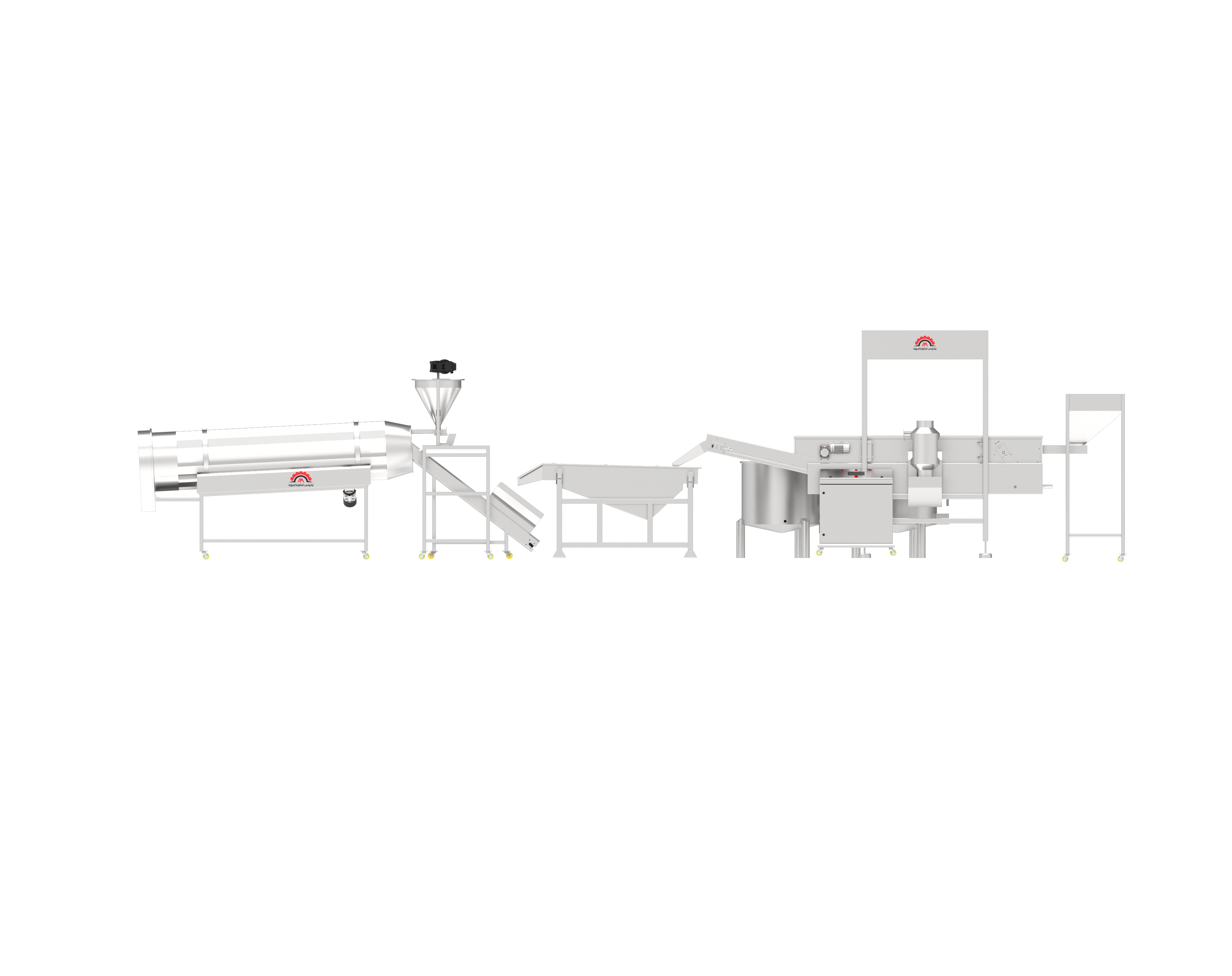 Pallet frying line – Maddox international Syria